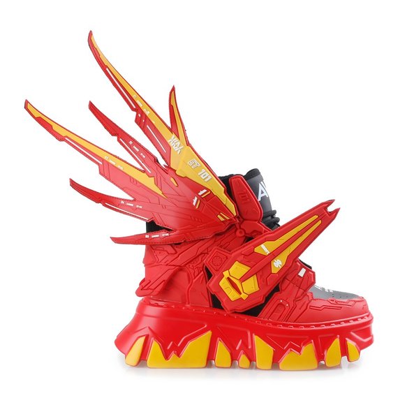 Anthony Wang | Shoes | Anthony Wang Gooseberry 4 Astray Red Platform ...